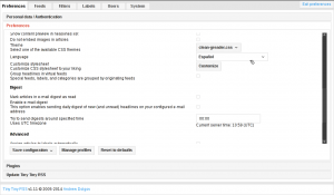 Controla tus feeds – Tiny Tiny RSS – Elbinario