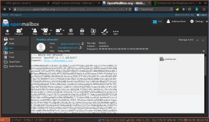 OpenMailBox añade soporte para PGP en el cliente web – Elbinario