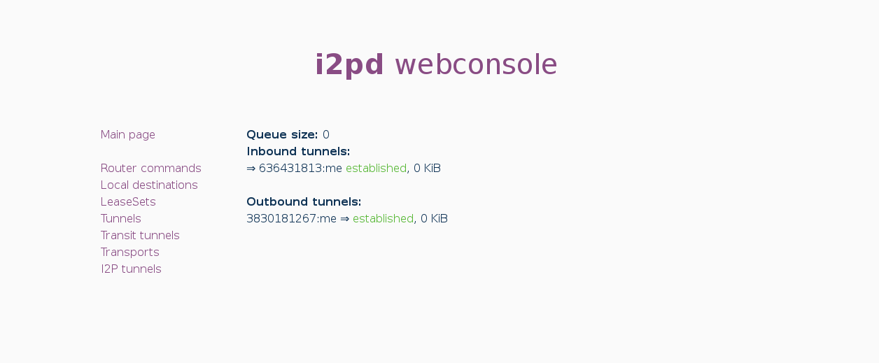 i2pd:i2p sin java – Elbinario
