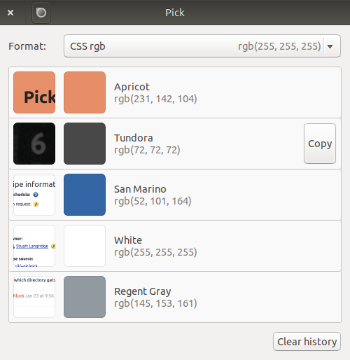 Selecciona Colores En Pantalla Con Pick Elbinario